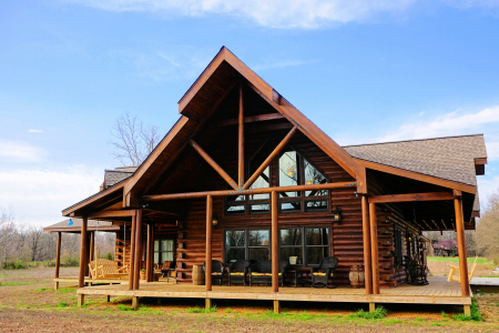 Riley D-Log Cabin designed by Honest Abe from Customer Concept