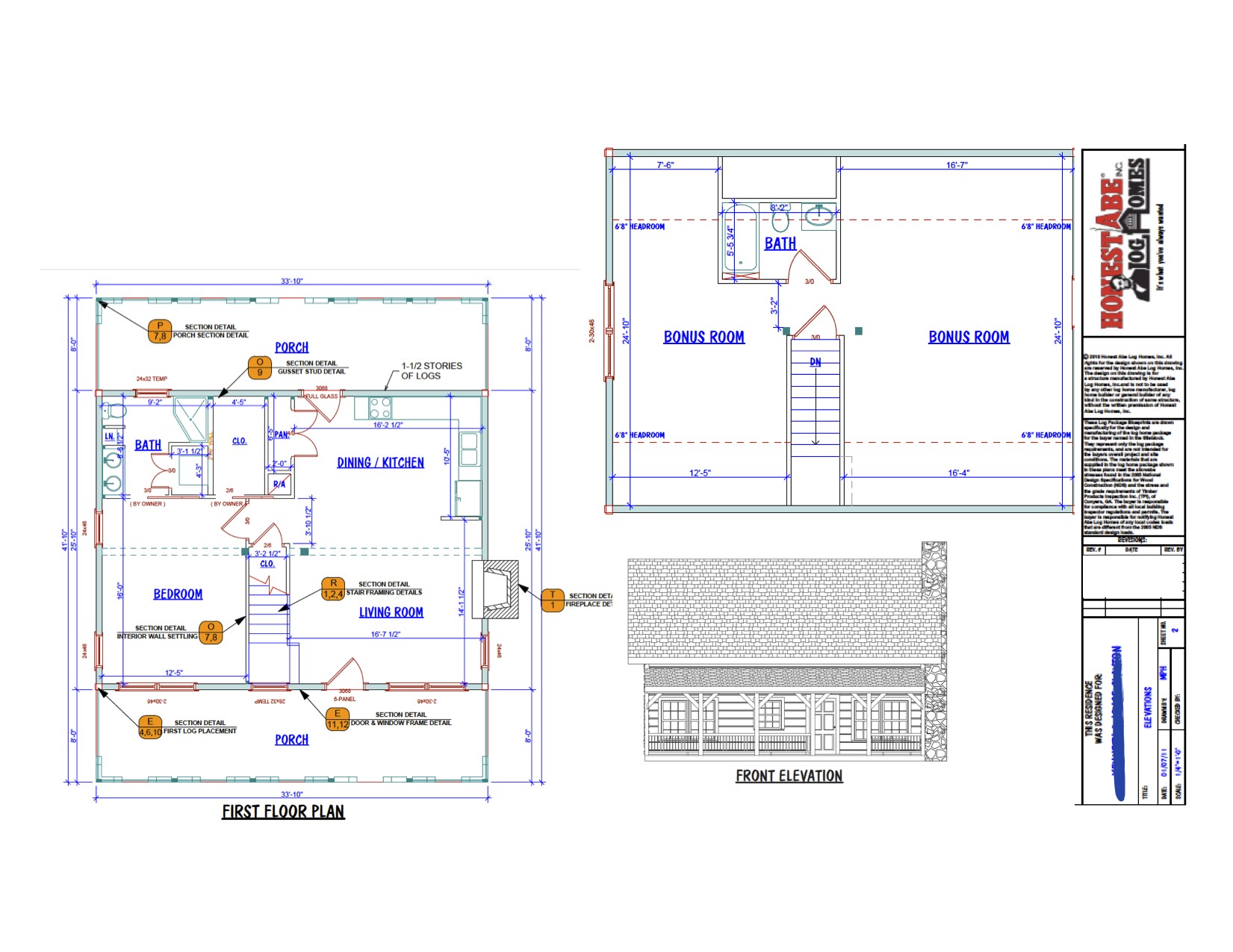 Square Log Floor Plan Evokes 19th Century Cabin with 21st Century Style ...