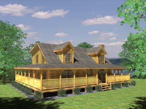 5 of Honest Abe’s Most Popular Log Home Kits - Honest Abe Log Homes ...