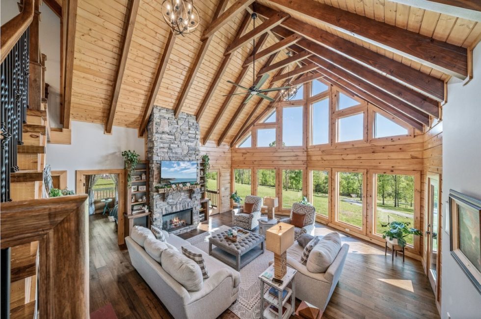 Diamond Home, Custom Design - Honest Abe Log Homes & Cabins