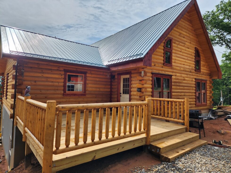 New Life in the Blue Ridge - Honest Abe Log Homes & Cabins